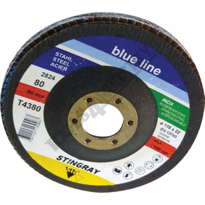 G372 - G372 Flap Disc - 60 Grit Zirconia | t4i.co.nz