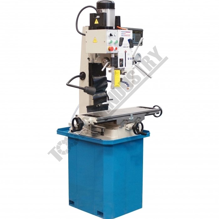 M125D - Mill Drill - Geared & Tilting Head with Digital Readout System ...