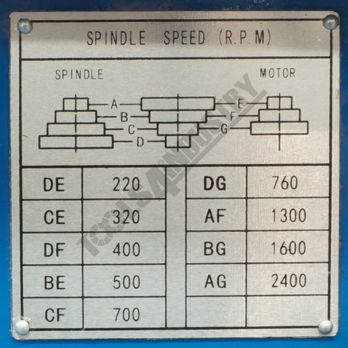 M160D - HM-50 Workshop Turret Milling Machine | t4i.co.nz