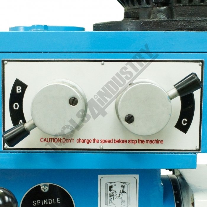 M163D - HM-52G Workshop Turret Milling Machine Geared Head Horizontal ...